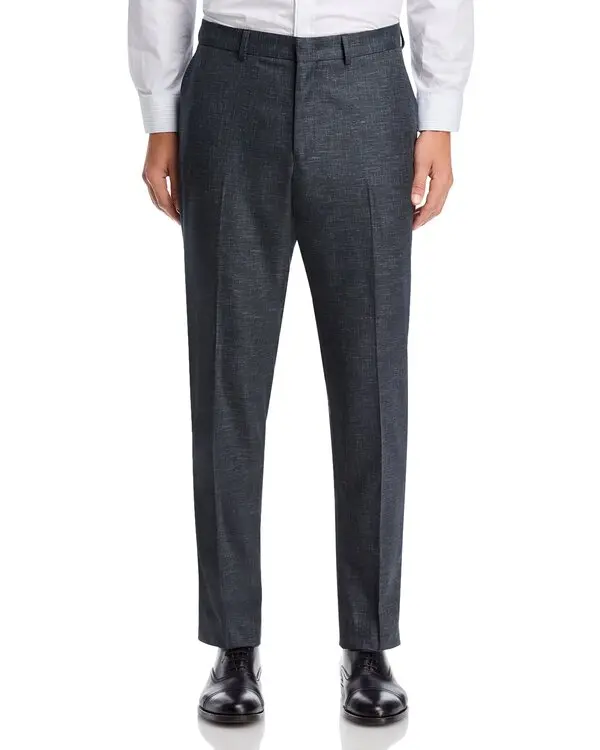 Vince Melange Solid Slim Fit Suit Pants - Grey