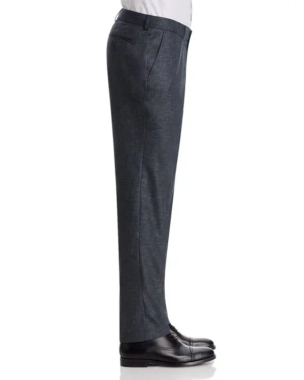 Vince Melange Solid Slim Fit Suit Pants - Grey