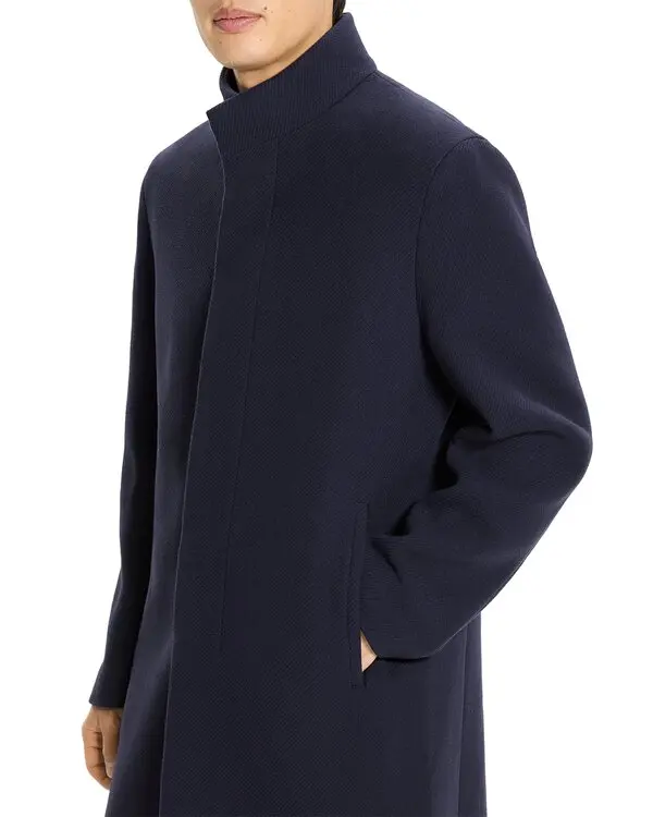 Theory Belvin Wool Coat - Baltic