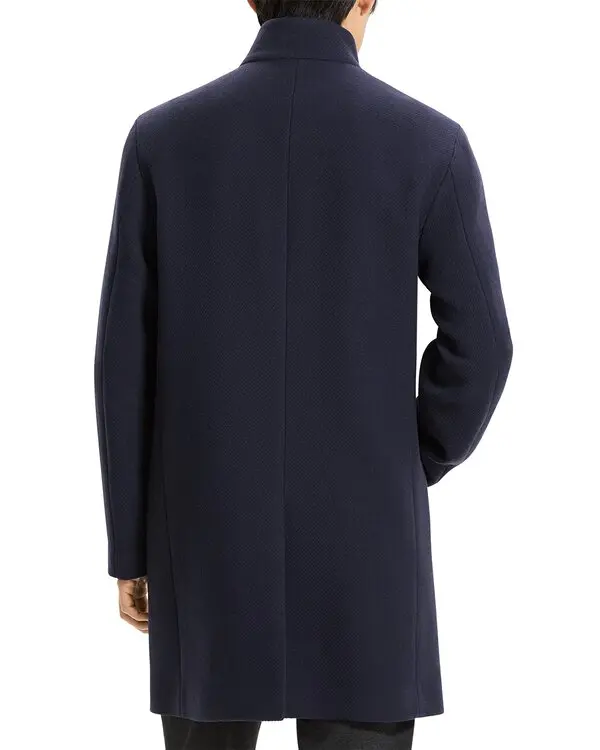 Theory Belvin Wool Coat - Baltic