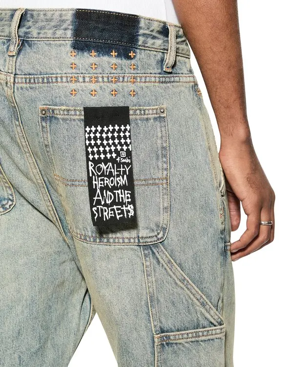 Ksubi Operator Stagelight Carpenter Jeans In Denim - 64% Off 