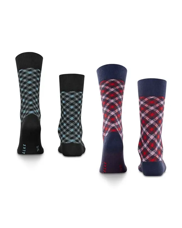Falke Smart Check Crew Socks Pack Of 2 - Sortiment
