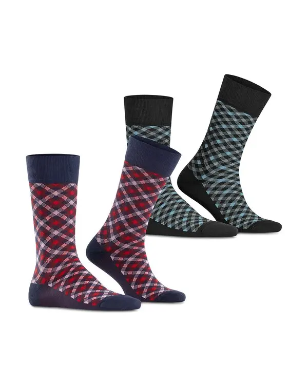 Falke Smart Check Crew Socks Pack Of 2 - Sortiment