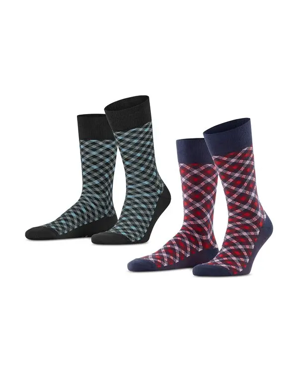 Falke Smart Check Crew Socks Pack Of 2 - Sortiment