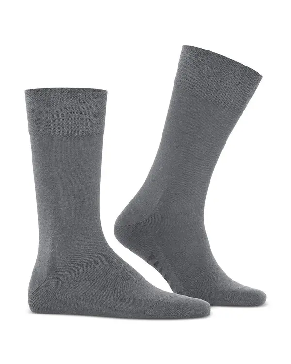 Falke Sensitive New York Crew Socks - Light Grey