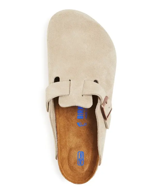 BIRKENSTOCK Boston Clogs - Taupe