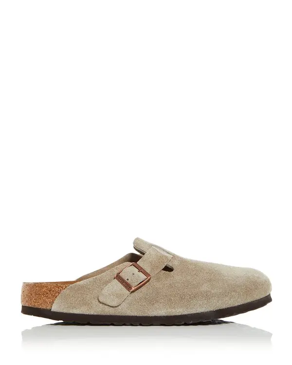 BIRKENSTOCK Boston Clogs - Taupe