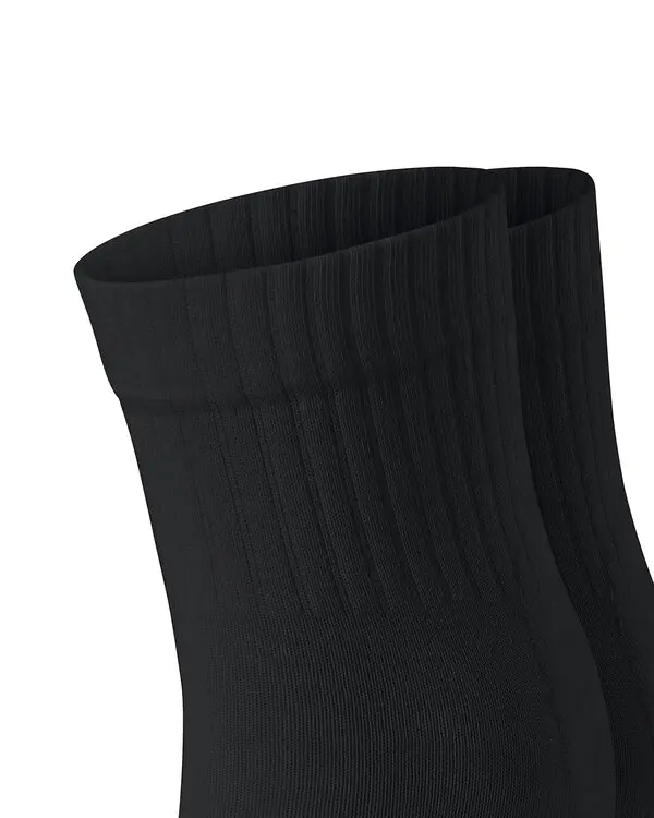 Falke Run Cotton-blend Ankle Socks Pack Of 2 - Black