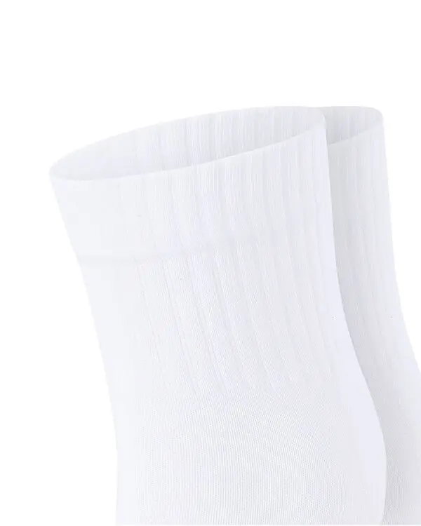 Falke Run Cotton-blend Ankle Socks Pack Of 2 - White