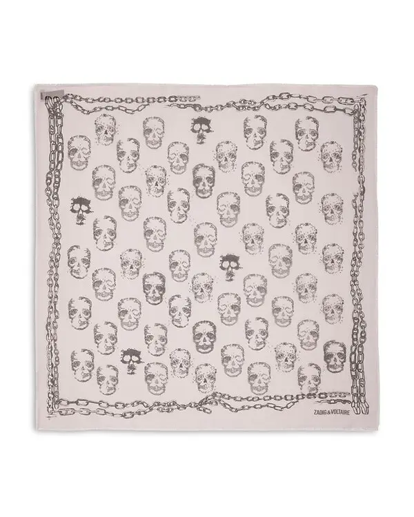 Zadig&Voltaire Kerry Skull Scarf