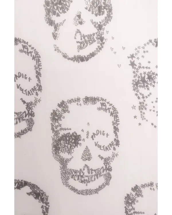Zadig&Voltaire Kerry Skull Scarf