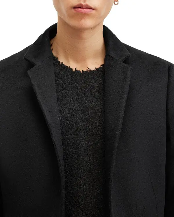 ALLSAINTS Hargrove Slim Fit Coat - Black