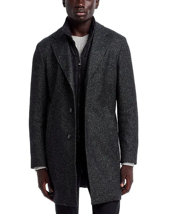BOSS Hyde Slim Fit 2-in-1 Coat