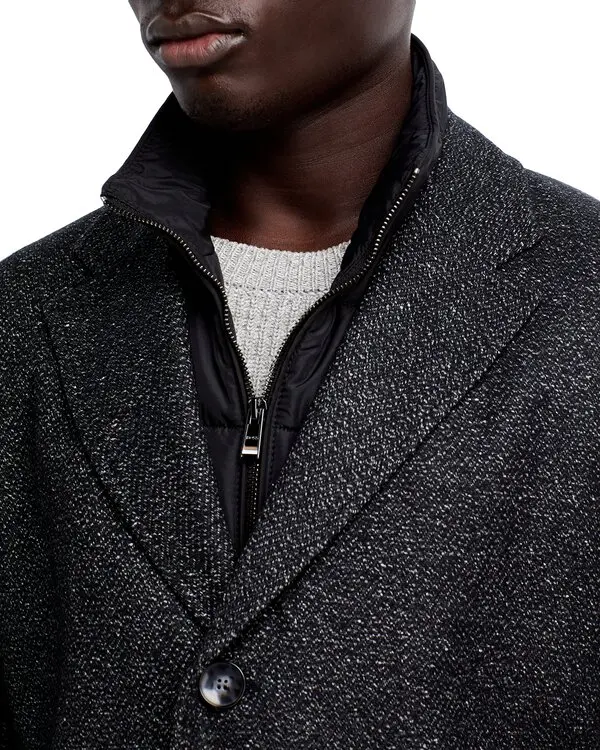 BOSS Hyde Slim Fit 2-in-1 Coat