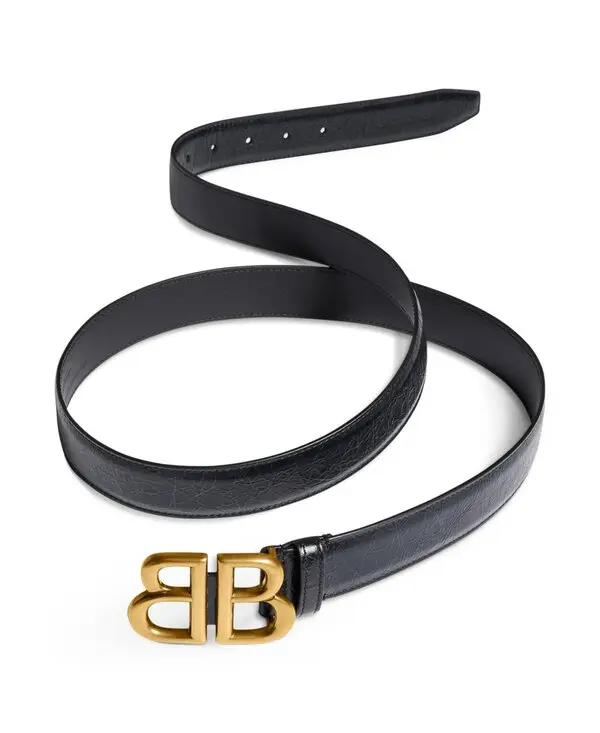 Balenciaga Monaco Leather Belt