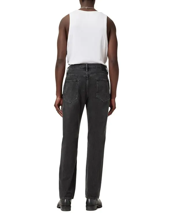 ALLSAINTS Reid Regular Fit Jeans - Black