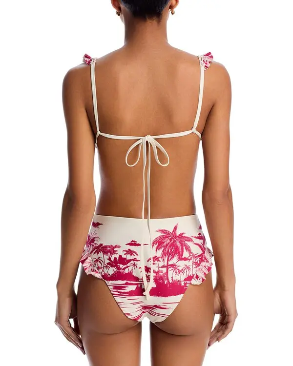 Agua Bendita Agata Palms Bikini Top
