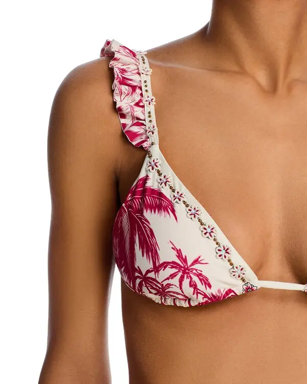 Agua Bendita Agata Palms Bikini Top