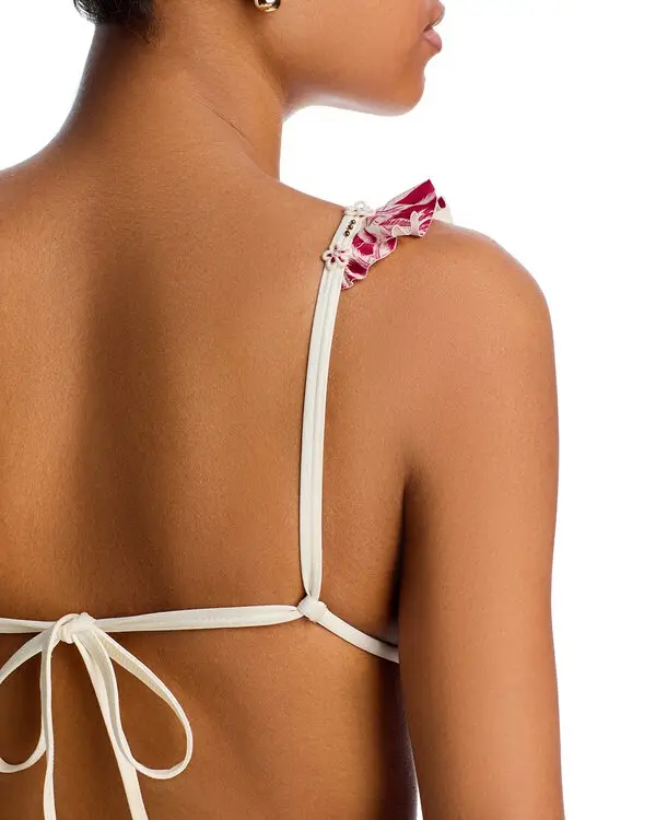 Agua Bendita Agata Palms Bikini Top
