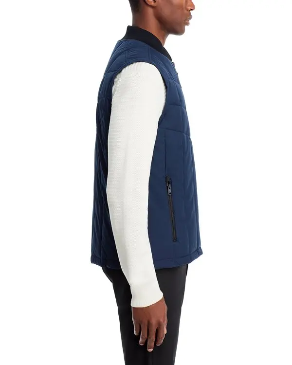 Andrew Marc Oxley Puffer Vest - Ink