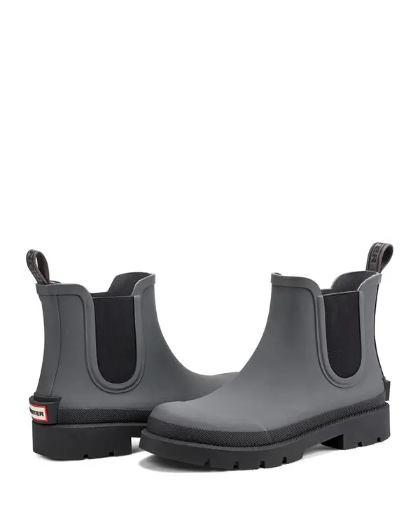 Hunter Orford Chelsea Boots - Medium Grey