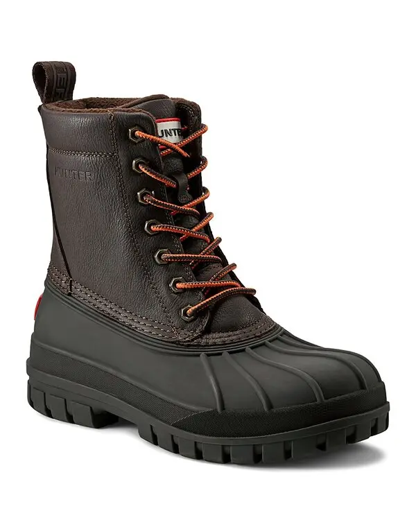 Hunter Southall Lace Up Boots - Dark Gray