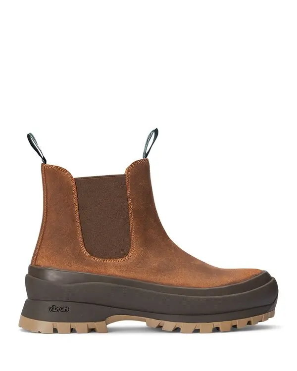 Polo Ralph Lauren Men\'s Logan Suede Chelsea Boots Polo Ralph Lauren Logan Chelsea Boots Men in Black for Men  main image 4