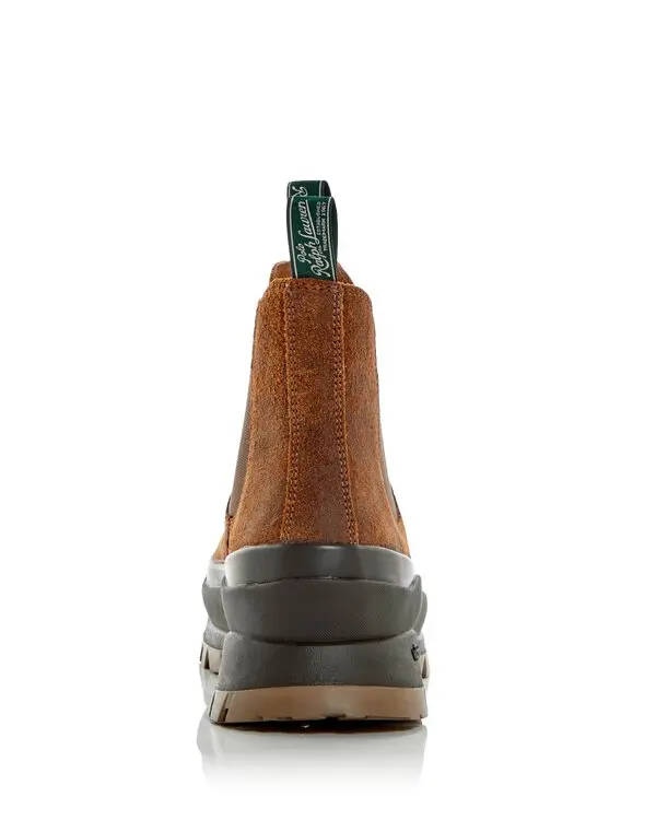 Polo Ralph Lauren Men\'s Logan Suede Chelsea Boots Polo Ralph Lauren Logan Chelsea Boots Men in Black for Men  main image 2