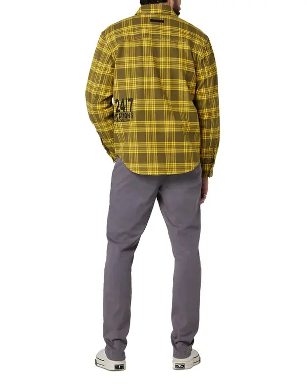 Hudson Jeans Classic Slim Straight Fit Jeans - Metal