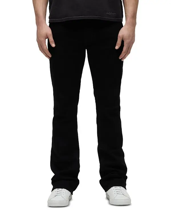 Hudson Jeans Walker Kick Flare Bootcut Jeans - Raven