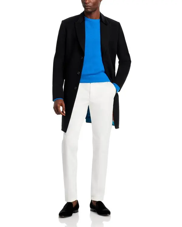 Paul Smith Chesterfield Velvet Collar Topcoat