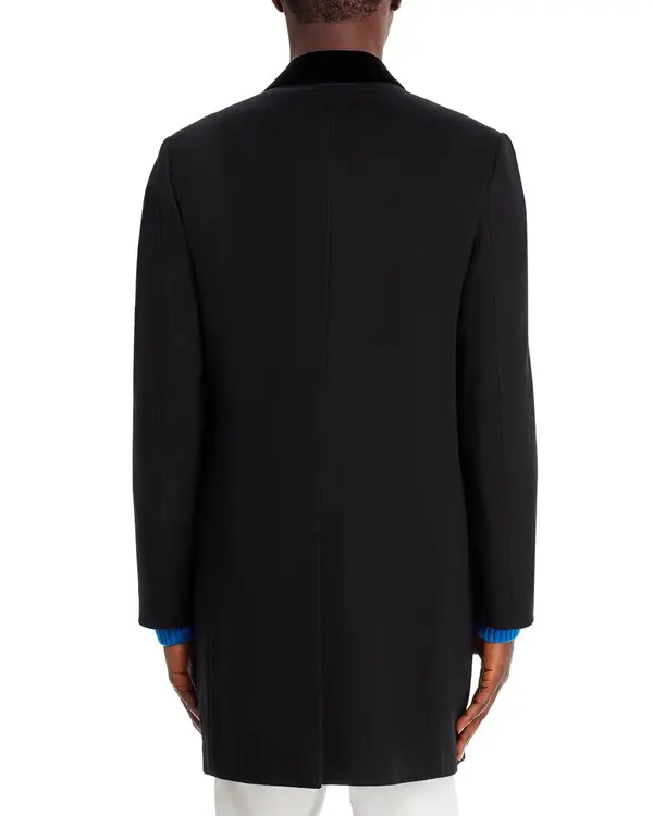Paul Smith Chesterfield Velvet Collar Topcoat