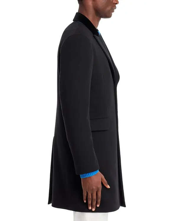 Paul Smith Chesterfield Velvet Collar Topcoat