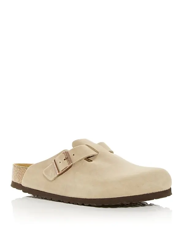 BIRKENSTOCK Boston Clogs - Tobacco