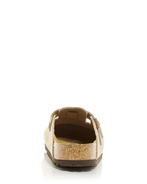 BIRKENSTOCK Boston Clogs - Tobacco