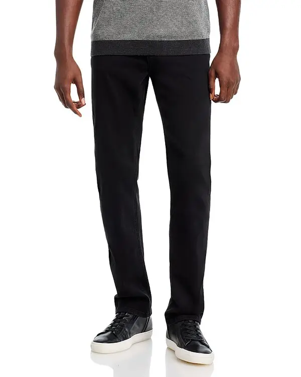 FRAME Jetset Modern Straight Fit Jeans - Black