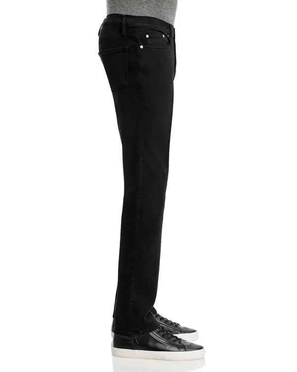 FRAME Jetset Modern Straight Fit Jeans - Black