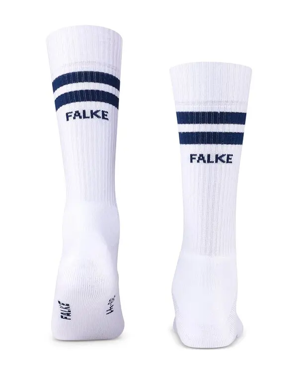Falke Dynamic Cotton Blend Double Stripe Crew Socks