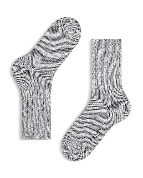 Rains Falke Brooklyn Cotton-blend Boot Socks - Metal Grey