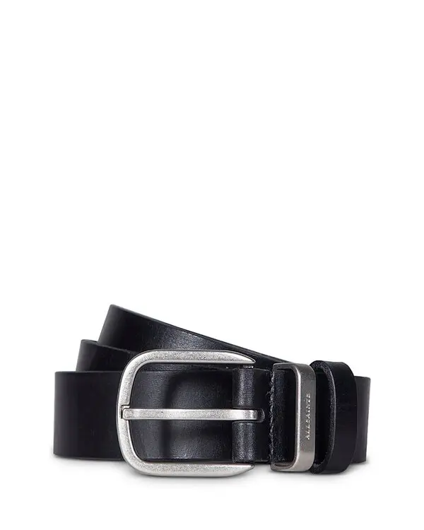 ALLSAINTS Leather Belt - Black