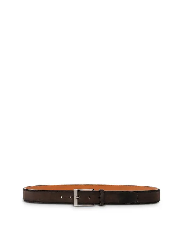 Magnanni Telante Suede Belt - Brown
