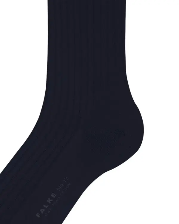 Falke No. 13 Knee-high Ribbed Socks - Dark Navy