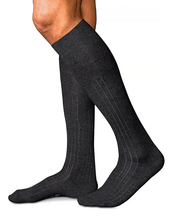 Falke No. 2 Knee High Socks - Anthracite Melange
