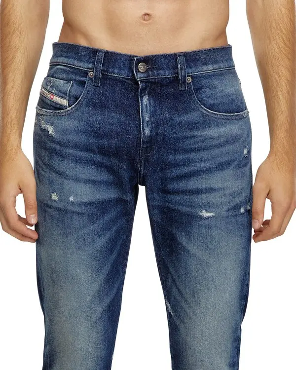 DIESEL® D-strukt Slim Fit Jeans - Denim