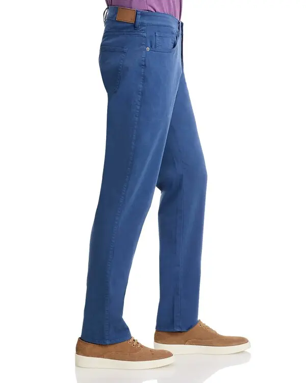 Peter Millar Signature Sateen Five-pocket Pants - Navy