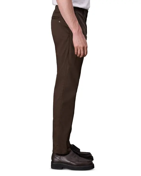 Rag & Bone Slim Fit Standard Chinos - Dark Brown