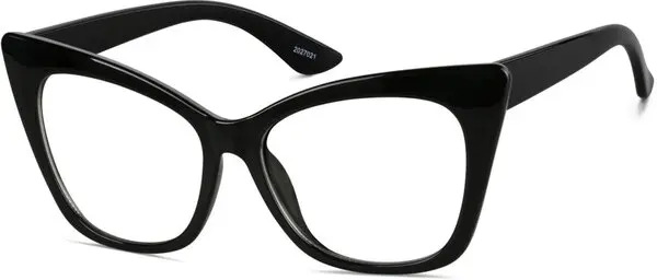 Zenni Cat-eye Full Rim Frame - Black
