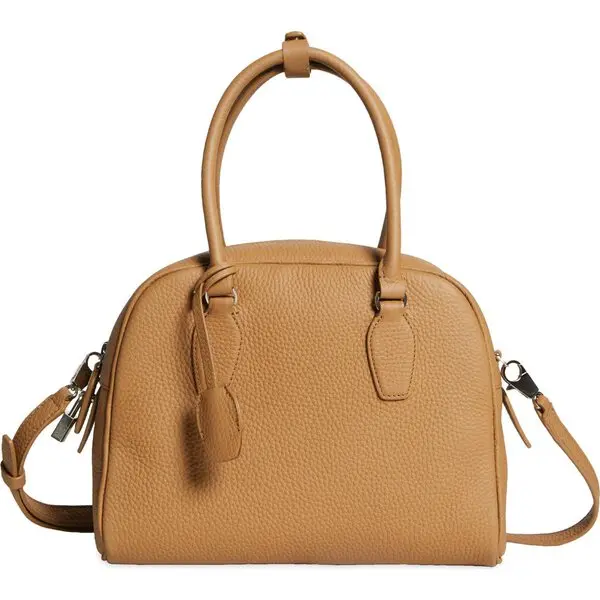 THE ROW Small India Leather Top Handle Bag