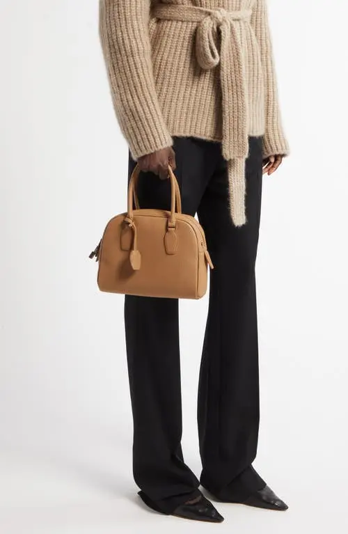 THE ROW Small India Leather Top Handle Bag