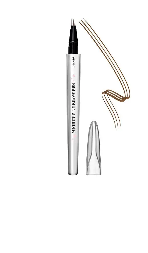 BENEFIT COSMETICS Mighty Fine Brow Pen In - 3.75 Warm Medium Brown